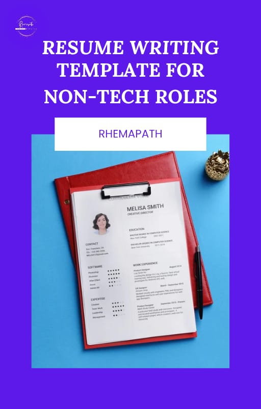 Resume Template (Non Tech Roles) – Rhema Path